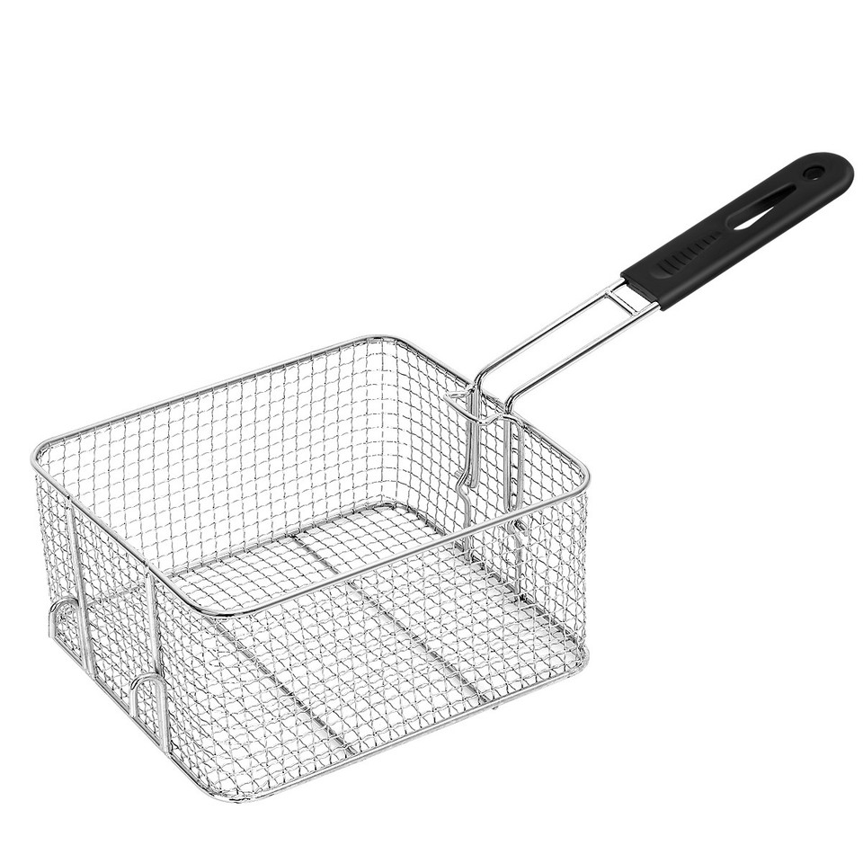 3400W Dual Tank Electric Countertop Deep Fryer Steel Commercial ...