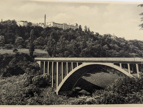 Postcard Carte Postale Pirmasens Zeppelin Bridge Germany | eBay