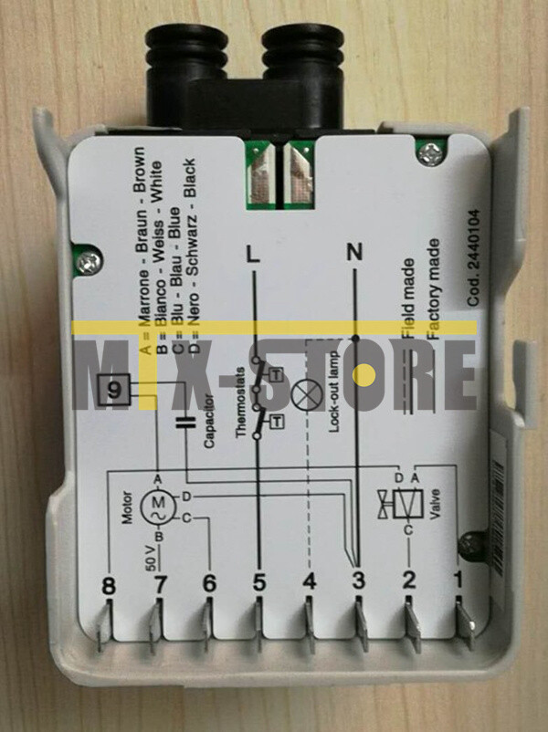 1pcs New R.B.L 530SE control box for Riello 40G oil burner controller ...