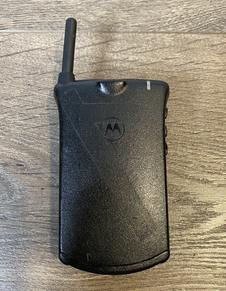 Vintage Motorla StarTAC Black Flip Cellular Phone - ST868W | eBay