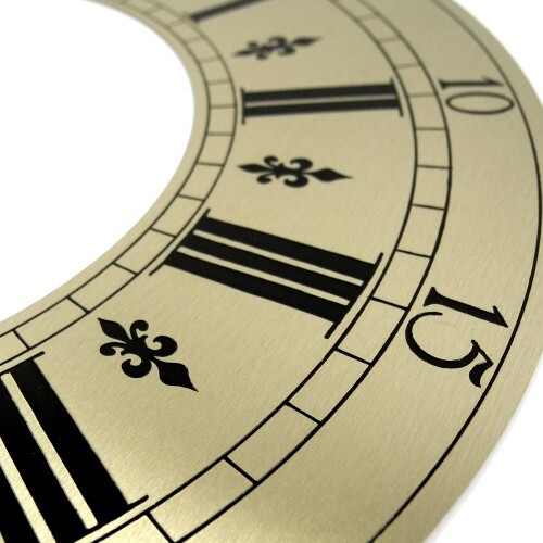 Antique Brass Replacement Clock Zone Dial Chapter Ring 260mm Roman ...