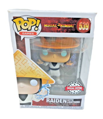 Tengen Funko Pop Funko Pop! Games: Mortal Kombat Raiden Collectible ...