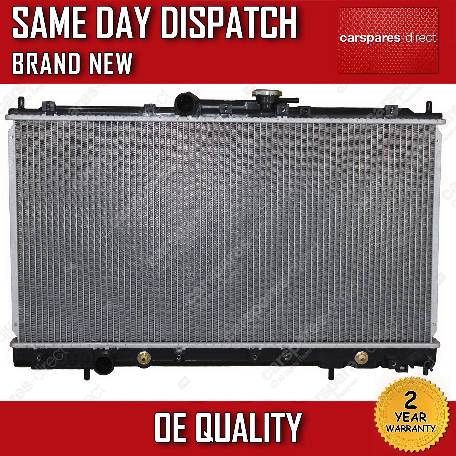 MITSUBISHI GALANT MK6 2.0 2.4 2.5 1996-2004 AUTO/MANUAL ENGINE COOLING ...