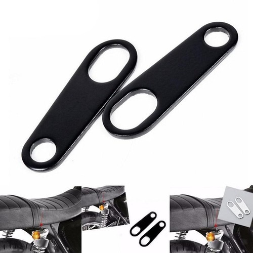 1 Pair Motorcycle Indicator Relocation Brackets Black | eBay Australia