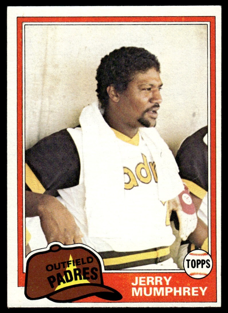 1981 TOPPS JERRY MUMPHREY SAN DIEGO PADRES #556 | eBay