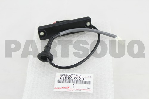 8484020010 Genuine Toyota SWITCH ASSY, BACK DOOR OPENER 84840-20010 | eBay