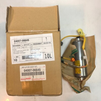 TOYOTA OEM INFLATOR ASSY KIT, 04007-06645 Brand New | eBay