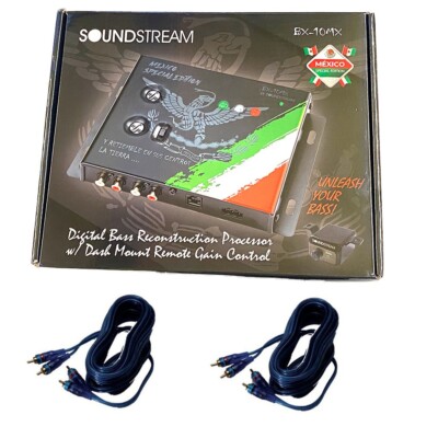 Soundstream BX-10MX Mexico Flag Digital Bass Restoration Processor Car ...