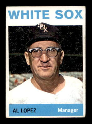1964 Topps #232 Al Lopez Scan of the card you'll receive Condition: VG ...
