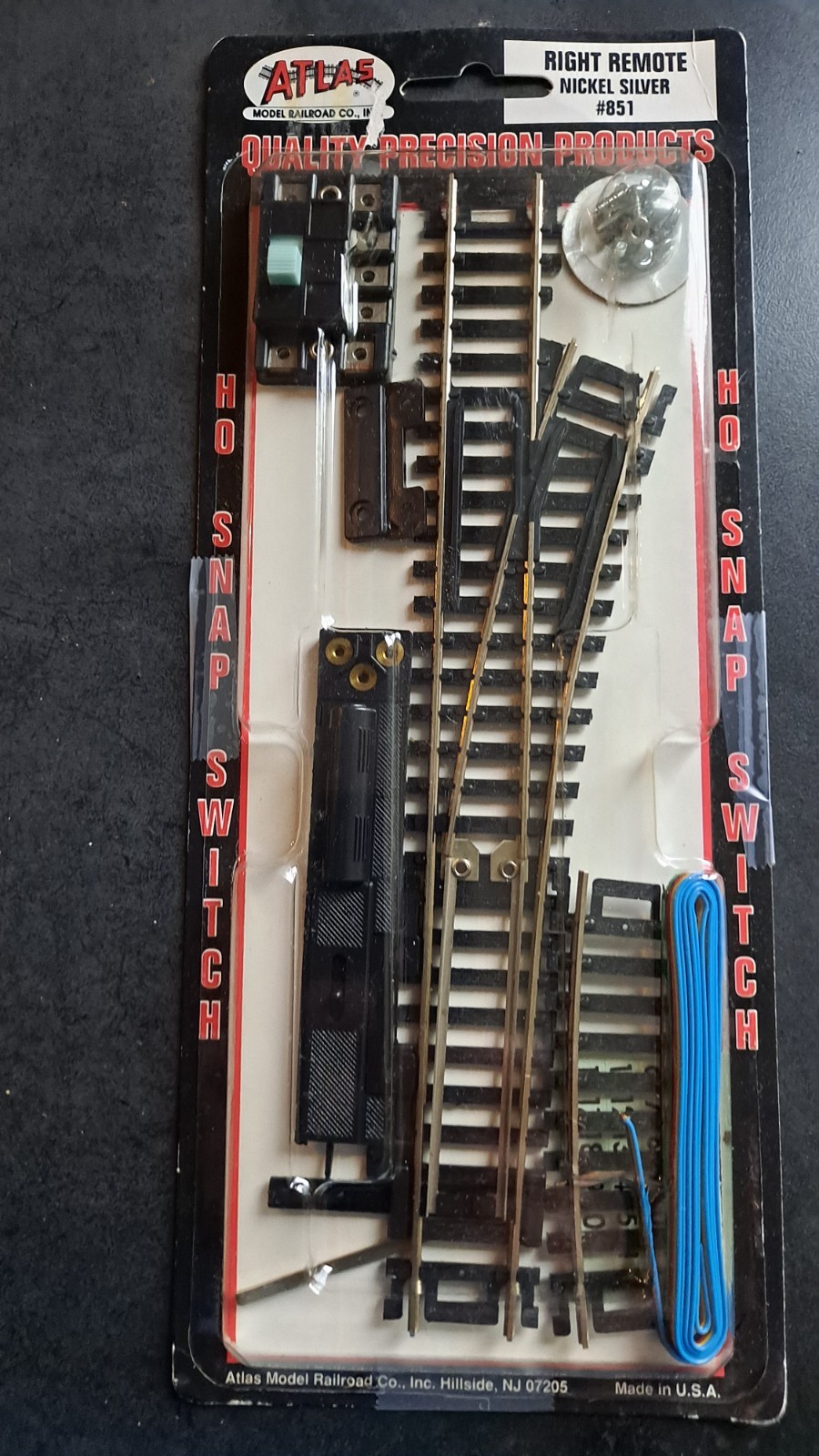 Atlas Ho #851 Right Remote Snap Switch/ Turnout | eBay