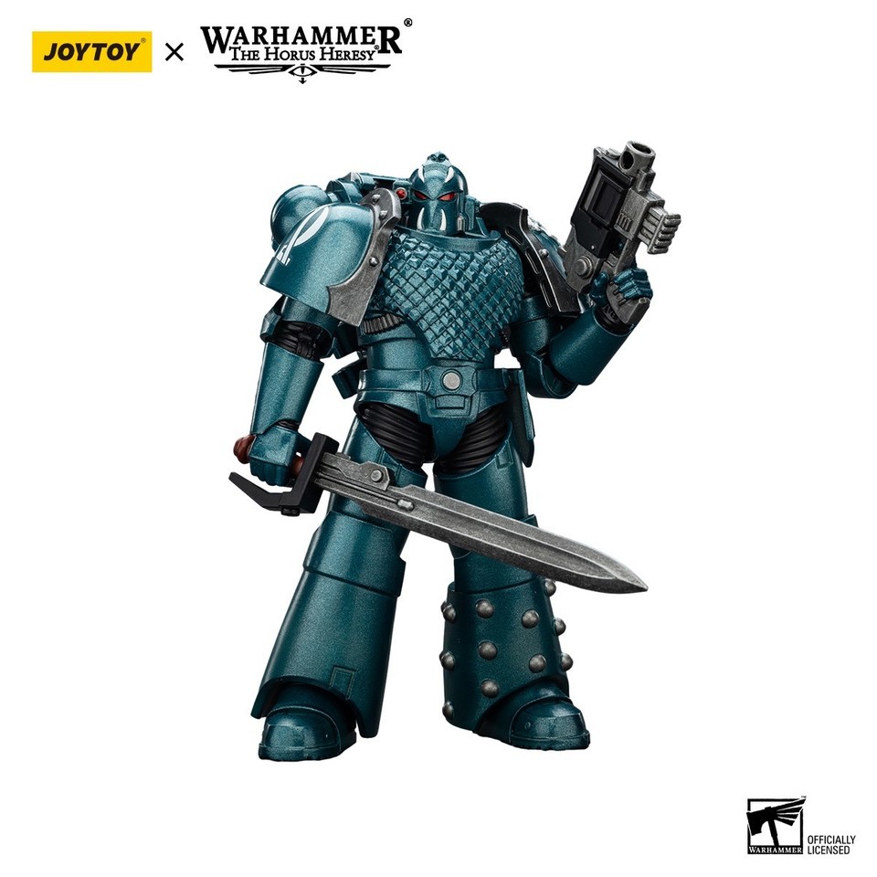 JOYTOY Warhammer 40K Alpha Legion Exodus The One who is Many Headhunter ...