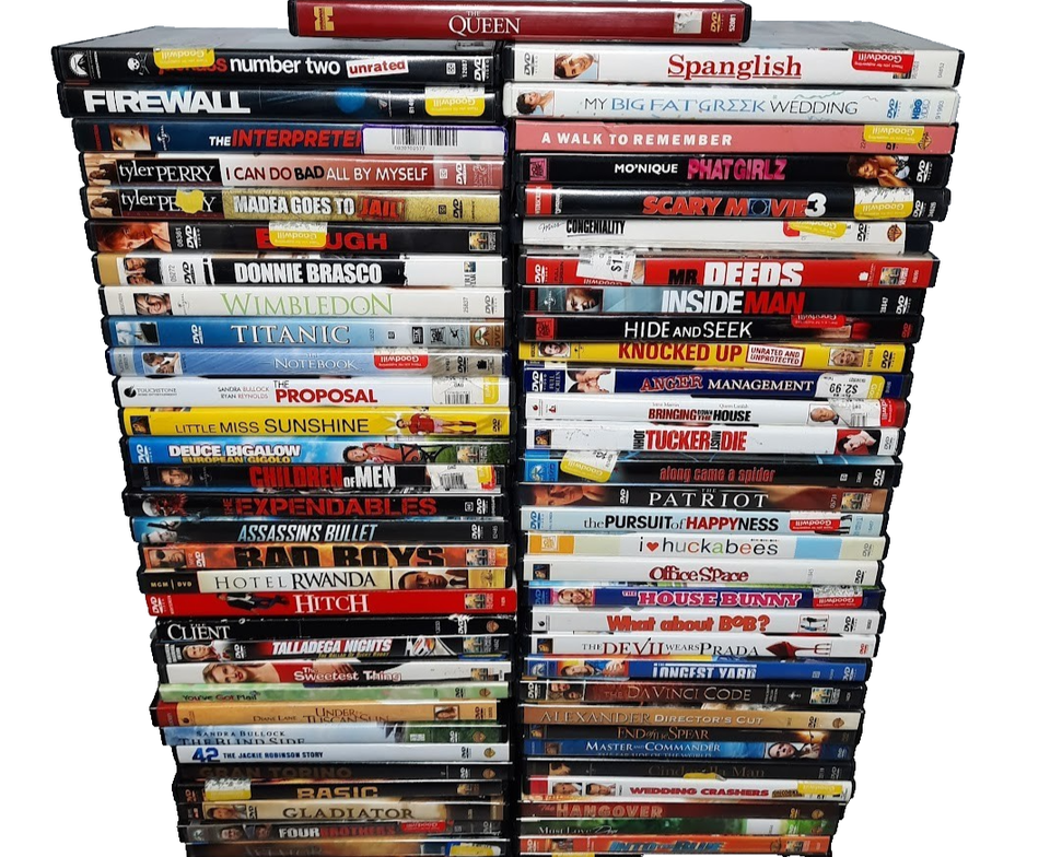 DVD Bulk Lot 60+ DVDs Movie Night Action Comedy Drama Rom-Com Mix No ...