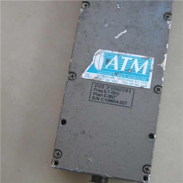1pc ATM P150/101 5.7GHz 0-360° RF SMA Coaxial hand adjustable phase ...