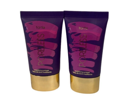 2 x Tarte Poreless Mattifying Primer .23fl oz Waterproof~ Brand New ...