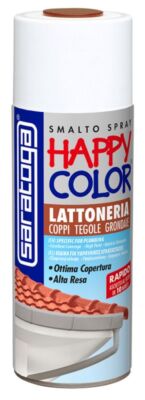 Saratoga Happy Color Spray Lattoneria 400gr Rosso Coppo | eBay