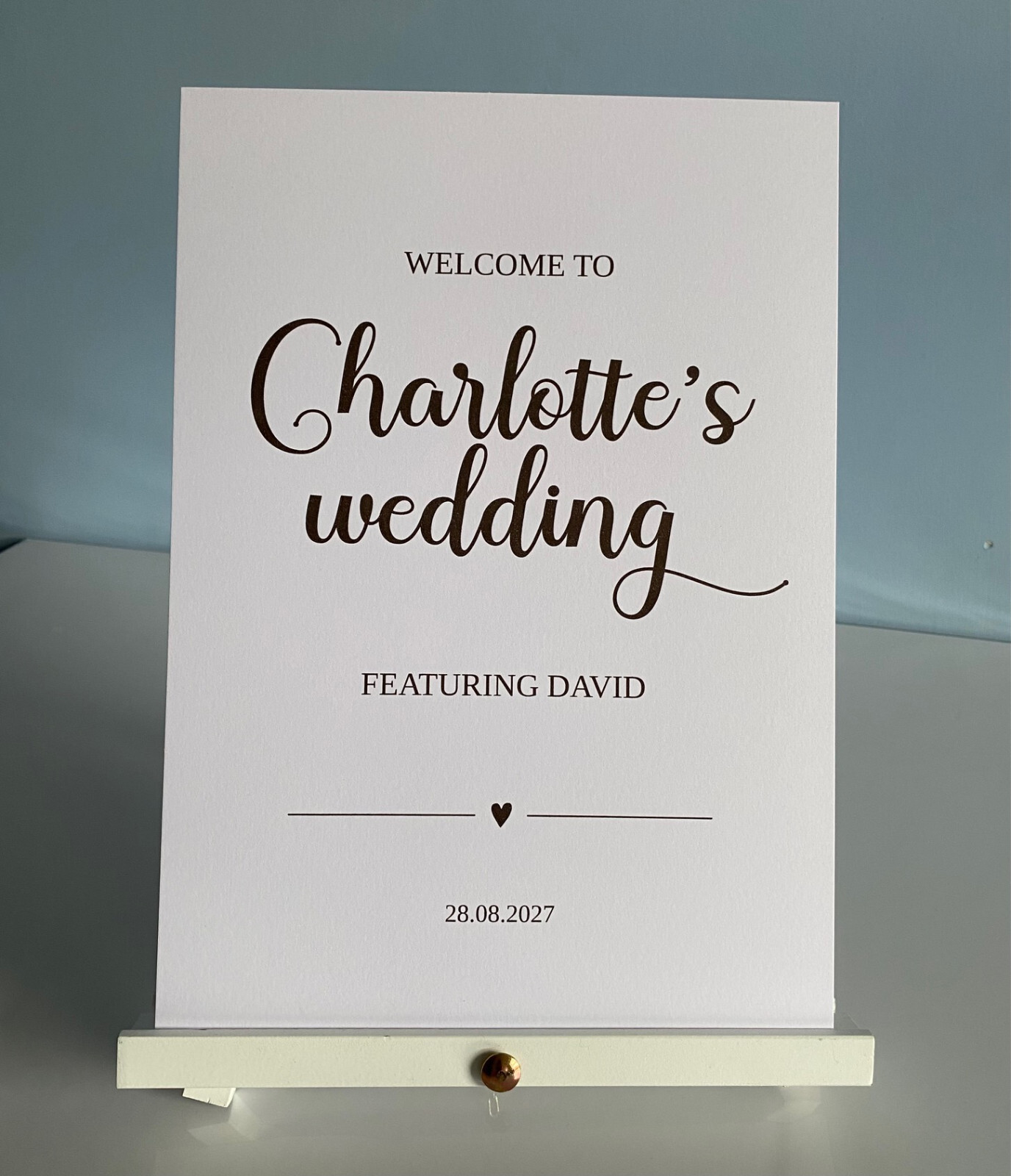 Funny WELCOME to bride's wedding SIGN featuring Groom husband ...