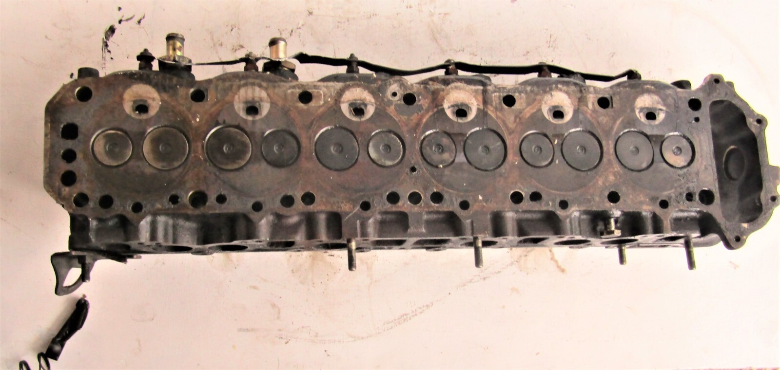 Nissan Engine LD28 2,8cc Cylinder Head With Rocker ARMS Reconditioned ...