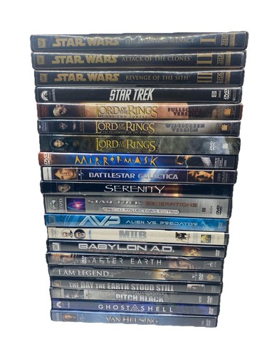 Sci Fi / Fantasy Movie DVD Lot 20 DVDs • Only $1 Each!!! | eBay