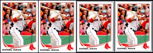 2013 Topps Update Daniel Nava (4) Card Lot - THE ULTIMATE COLLECTOR'S ...
