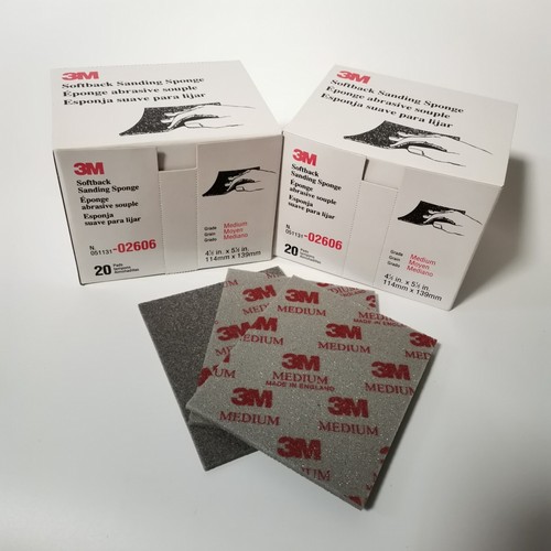 3M 02606 Softback Sanding Sponge Medium- 20 Count/BOX | eBay