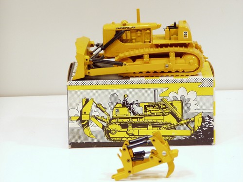 Caterpillar D9G Dozer w/ Ripper & Drawbar - 1/50 - Gescha #287 - N.MIB ...