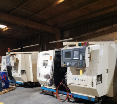 1999 Okuma LU15 Impact Twin-Turret CNC Turning Center Lathe | eBay