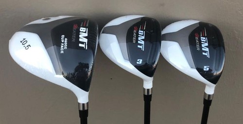 +1" Long Taylor Fit BMT White graphite Senior Flex 10.5 driver 3,5 golf ...