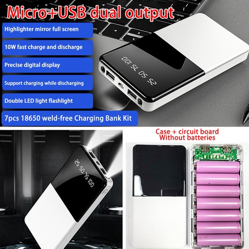 Power Bank Case External Box Mobile Phone BatteryDigital Display DIY ...