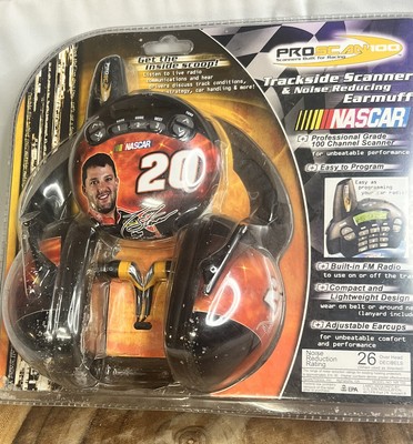 NASCAR Racing ProScan 100 Trackside Scanner Headphones With Earbuds And ...