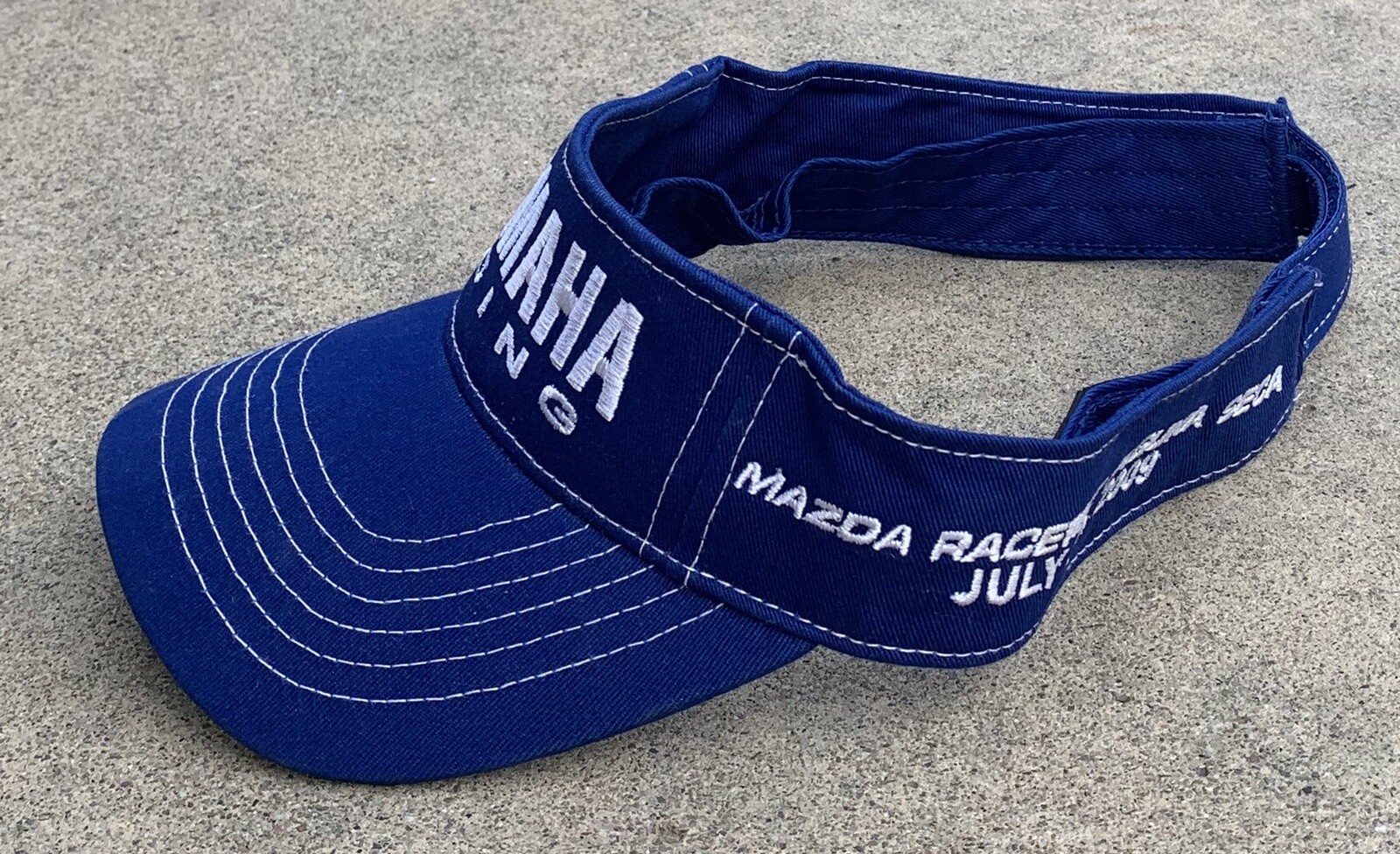 Yamaha Racing Visor Hat Cap Red Bull US Grand Prix Ma… - Gem