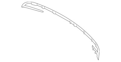 Mercedes Benz Genuine C300 2019-2020 Rear Center Molding OE 2058859201 ...