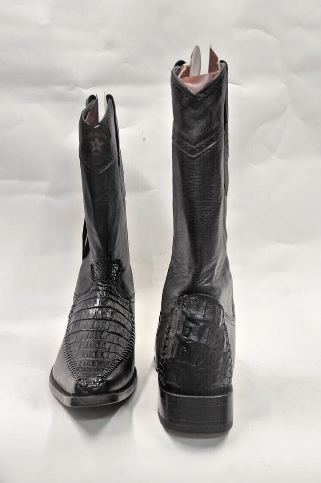 Los Altos Men's genuine python Belly Tejida cowboy exotic Boots ...