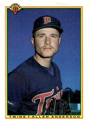 1990 Bowman #409 Allan Anderson - Minnesota Twins | eBay