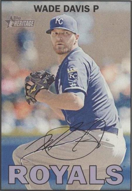 2016 Topps Heritage - Wade Davis #293 for sale online | eBay