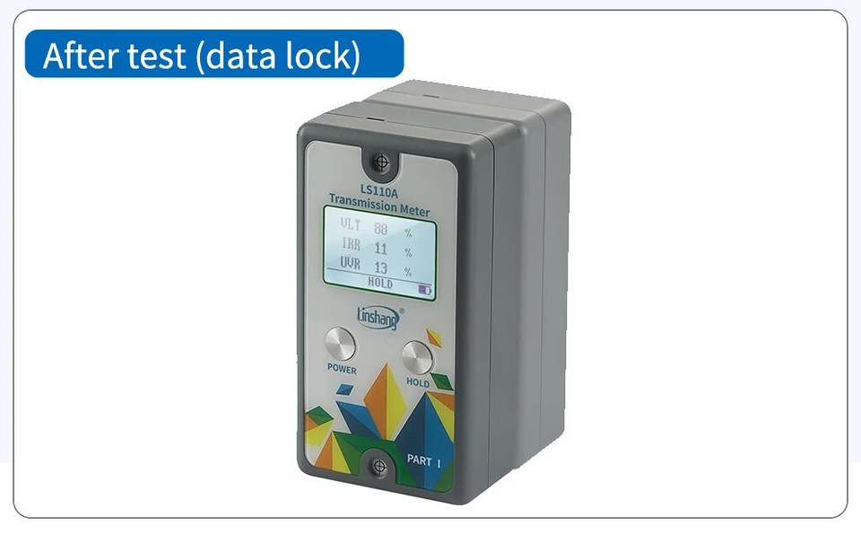 Window Solar Film Meter Split UV 365nm IR 940nm VLT Stick-film Glass ...