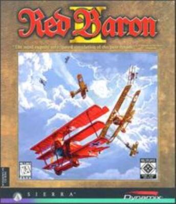 Red Baron II 2 PC CD pilot vintage WWI World War I air planes combat flight game | eBay