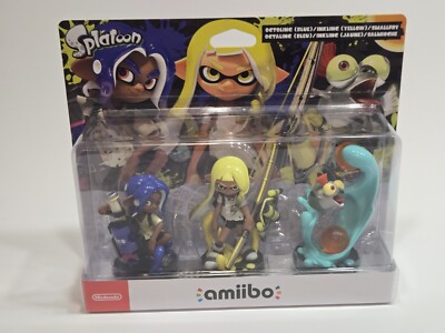 Nintendo amiibo Splatoon 3 Octoling blue - Inkling yellow - Smallfry ...