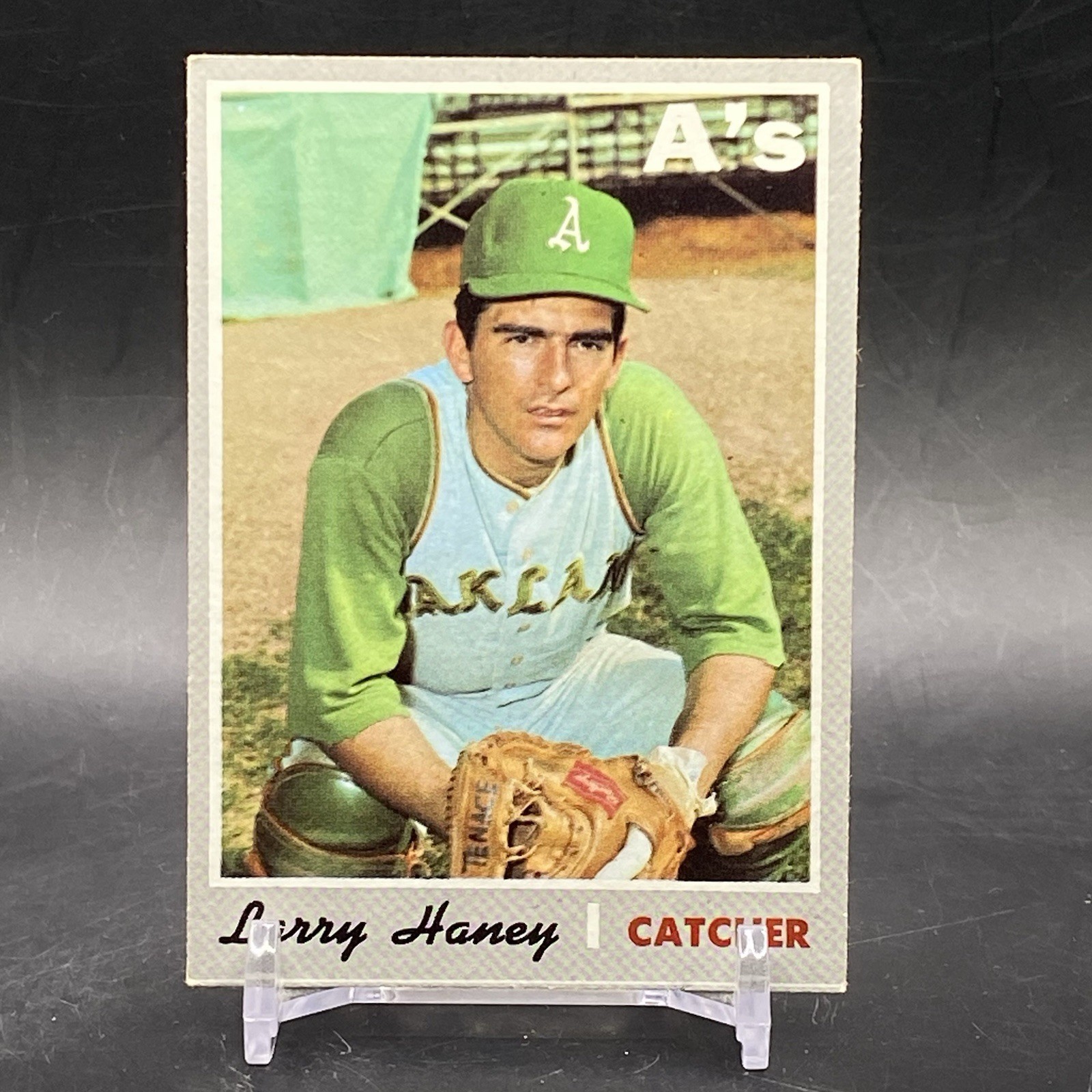 1970 Topps #648 Larry Haney Oakland Athletics Vintage High Number ...
