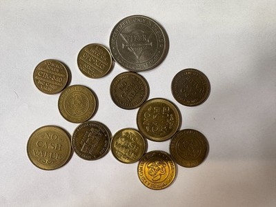 Tokens, a variety of old Tokens. | eBay