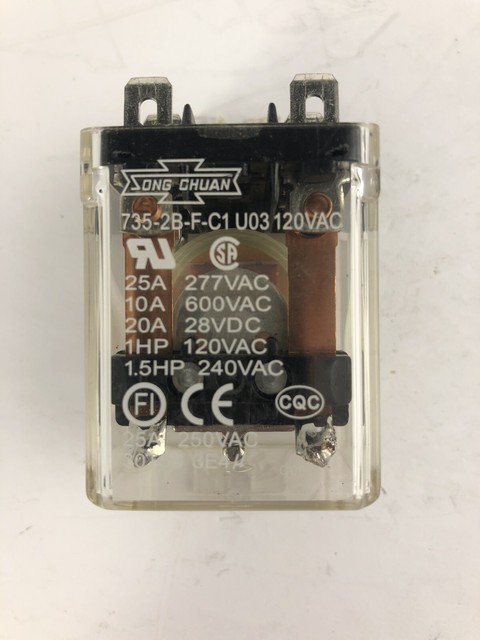 WB18T10352 GE General Electric Relay 735-2B-F-C1 U03 for sale online | eBay