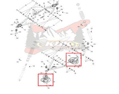 CAN-AM OUTLANDER/RENEGADE A-ARM PROTECTORS 706202808, 706202809 | eBay