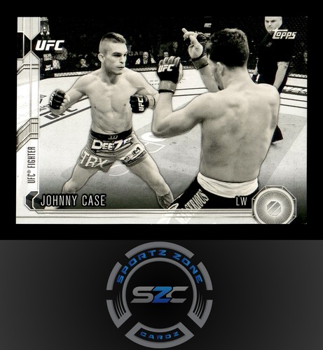 2015 Topps UFC Chronicles - Black and White #252 Johnny Case /188 (RC ...