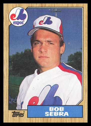 1987 Topps #479 Bob Sebra Montreal Expos Baseball Card | eBay