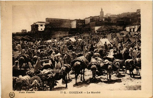 CPA AK MAROC OUEZZAN - Le Marche (280444) | eBay