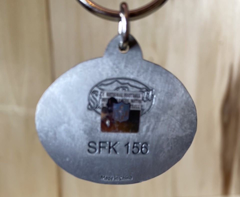 Seattle Seahawks Siskiyou Sports Key Chain Football NFL Chrome Official ...