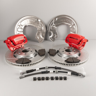 New genuine Mercedes-Benz GLS63 GLE63 AMG RED Rear brake kit X167 W167 ...