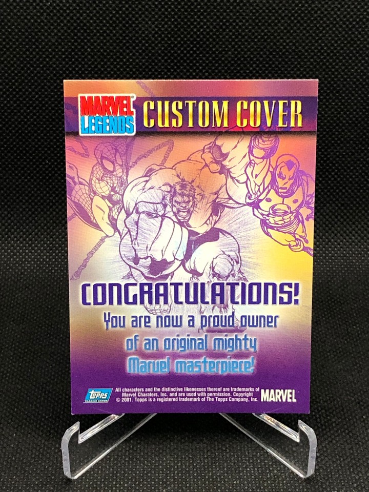 2001 Topps Marvel Legends Custom Cover Sketch Card Daredevil Roberto ...