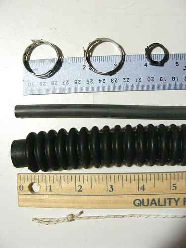 MBU-19/P Flightcrew Oxygen Mask REPLACEMENT HOSES KIT, F-16 MBU- 12/P ...