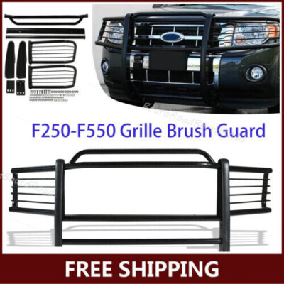 Bumper Brush Grille Guard Protector Fit For 99-07 Ford F250-F550 00-06 ...