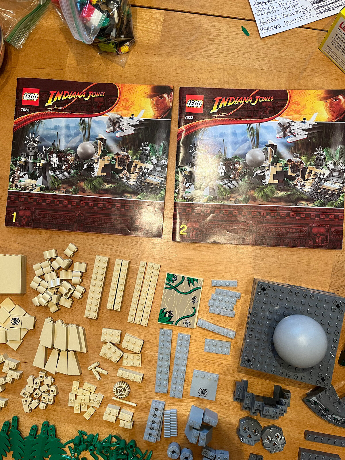 LEGO Indiana Jones Temple Escape (7623) Complete Set Box and Manual | eBay